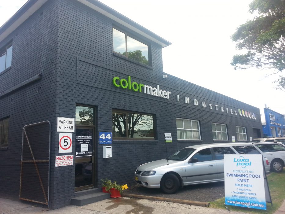 Colormaker frontage landscape - Colormaker Industries